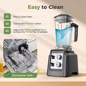 Teendow HS-209D 2-in-1 Blender & Grinder Combo